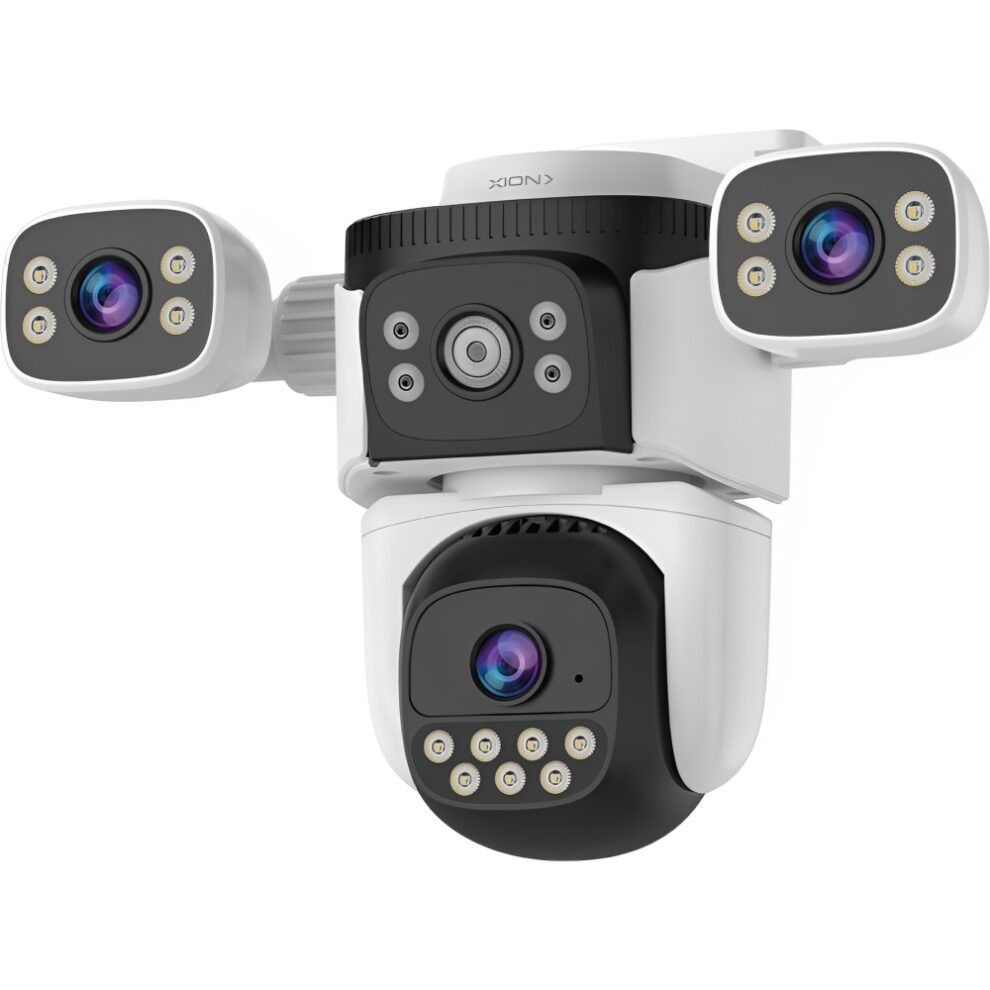 Cámara de Vigilancia IP Xion XI-CCTV300 O-KAM PRO Triple 1080p Wifi ...